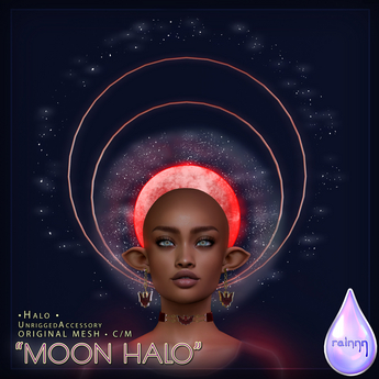 Second Life Marketplace - rainnn - Moon Halo - [Blood Moon]